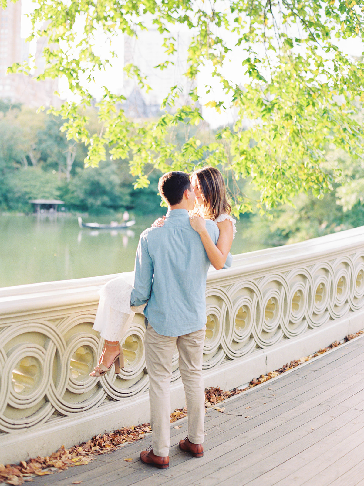 Central Park Engagement Session | NYC Film Wedding Photographer | Neeve ...