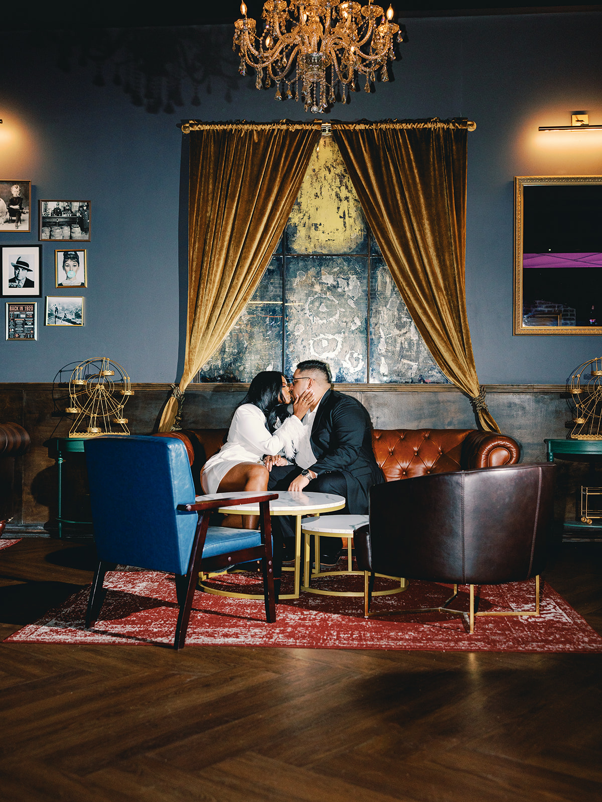 Capone Speakeasy Engagement Session | Dallas Wedding Photographer