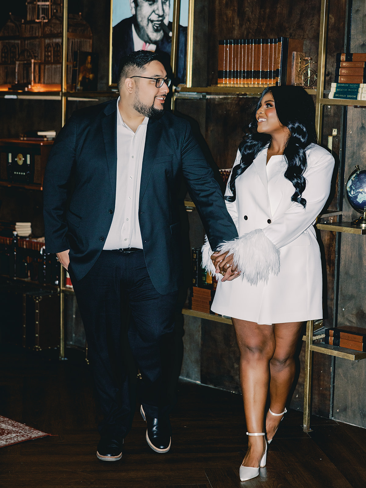 Capone Speakeasy Engagement Session | Dallas Wedding Photographer